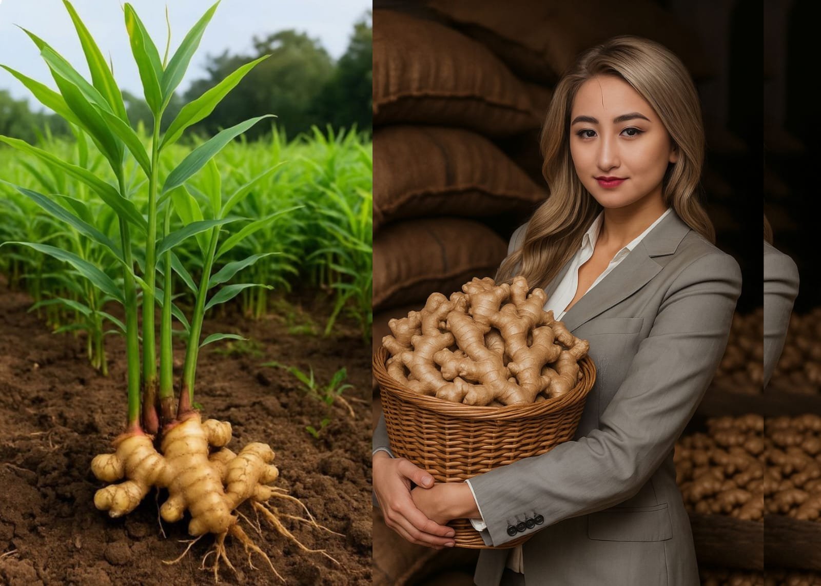 A FRESH GINGER WASHED - PT Ind Longrich International
